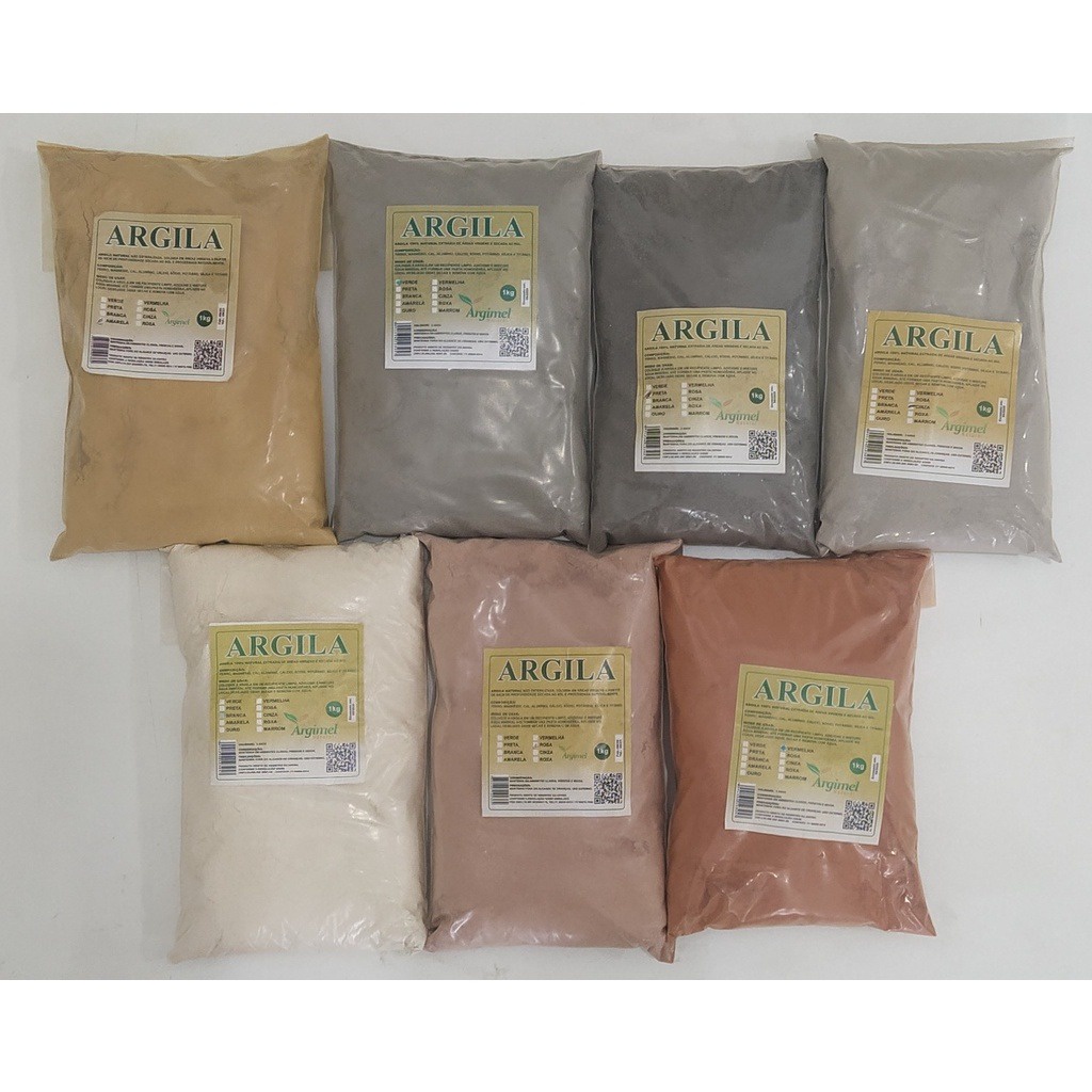 ARGILA 500G ARGILA&CIA | Shopee Brasil