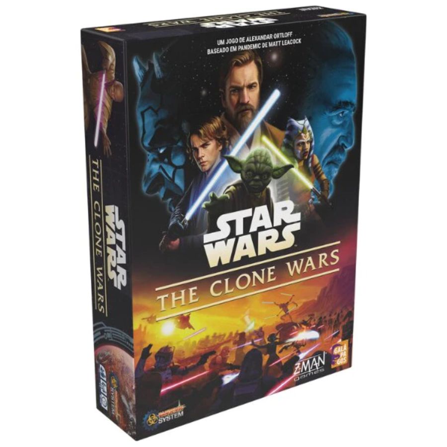 Star Wars - The Clone Wars Linha Pandemic Jogo de Tabuleiro Pt Br ...