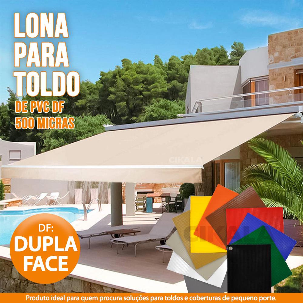 Lona DF 1,40x01m Areia Sem Acabamento Metro Linear Para Coberturas Toldos Varandas CK | Shopee ...