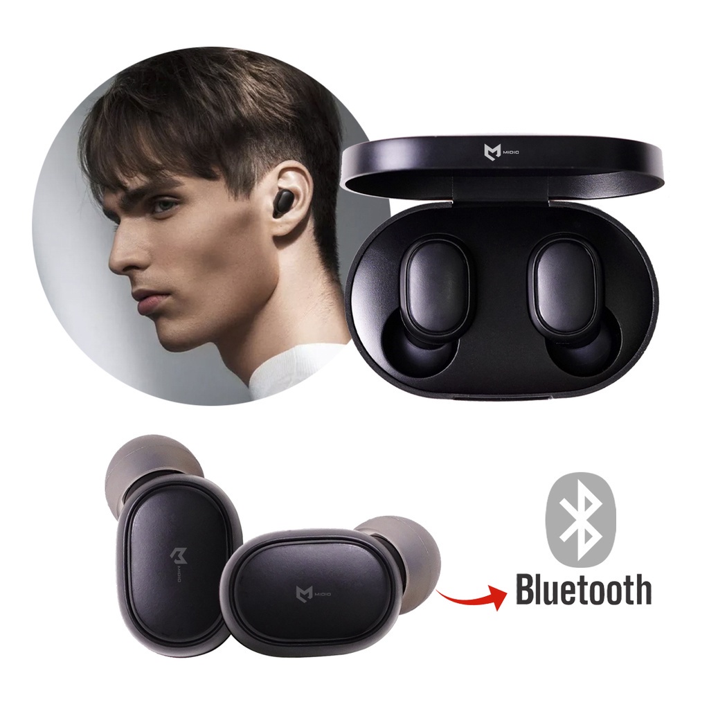 Fone De Ouvido Wireless Tws Bluetooth Sem Fio Som Em Hd Portátil ...