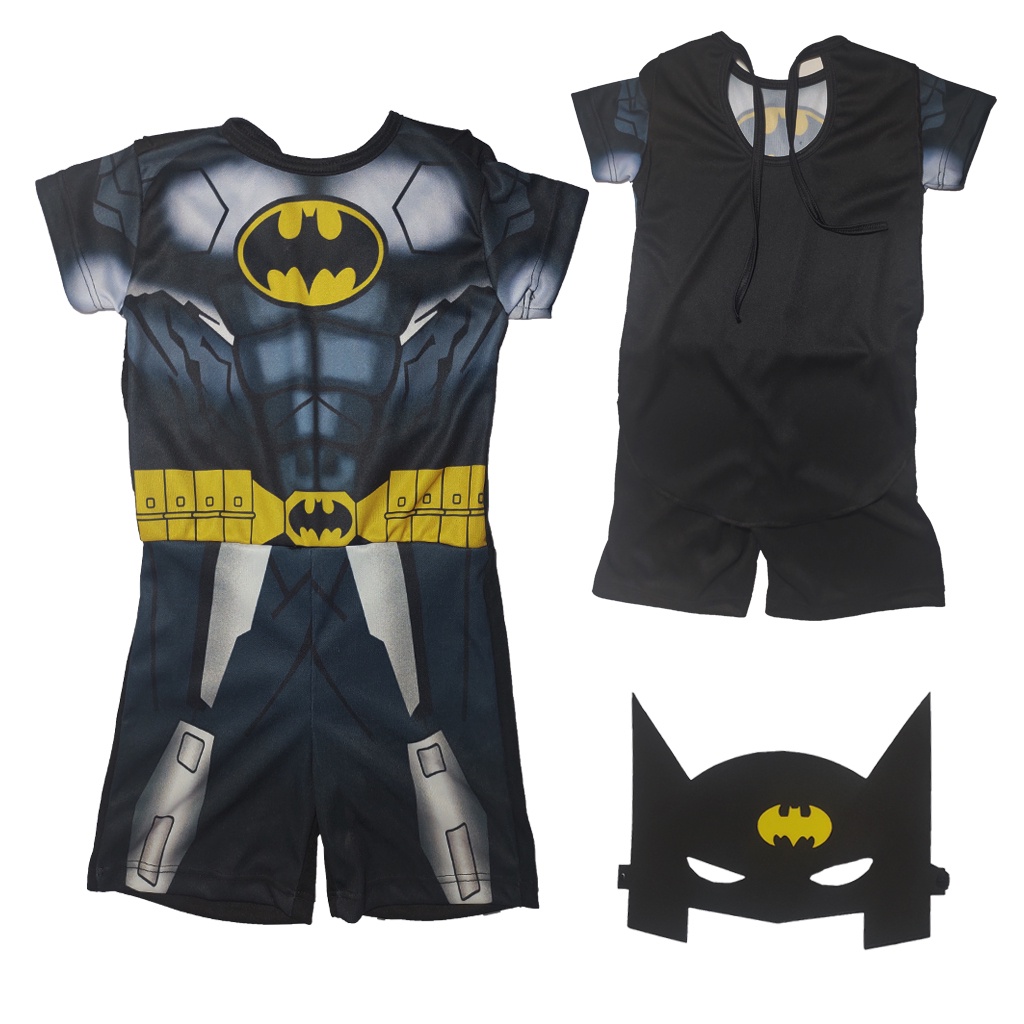 Fantasia temática batman infantil roupa heróis masculina | Shopee Brasil