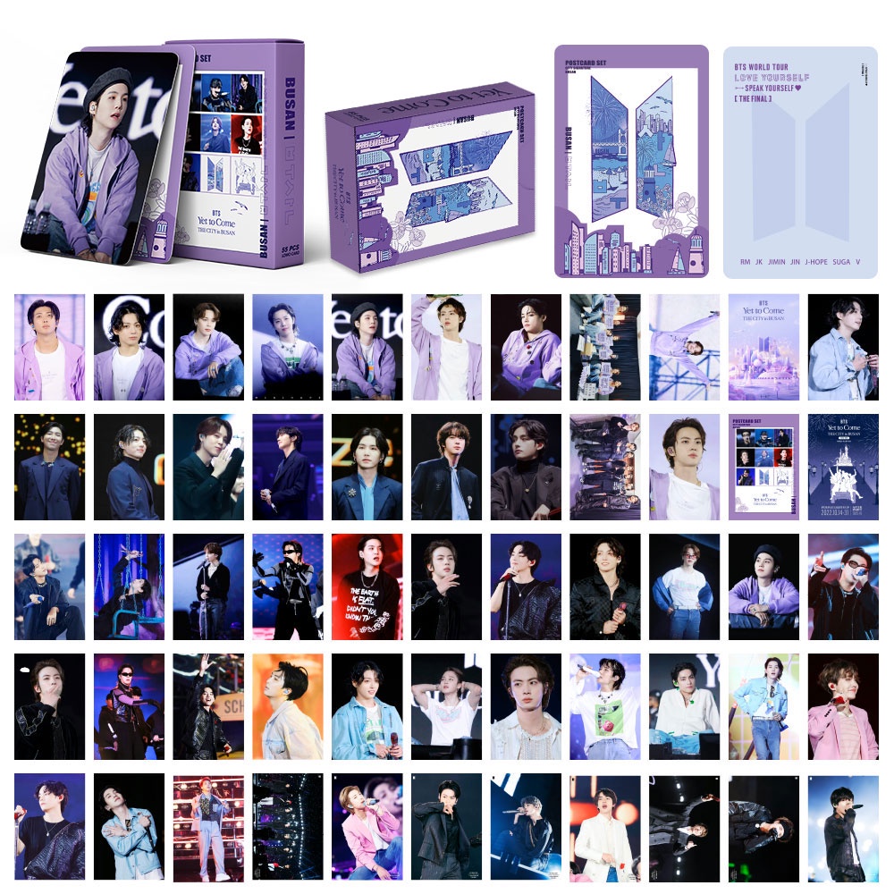 54 Unids/Caja BTS Photocards 2023 Álbum De Boas Festas Da Temporada LOMO Card Postal | Shopee Brasil