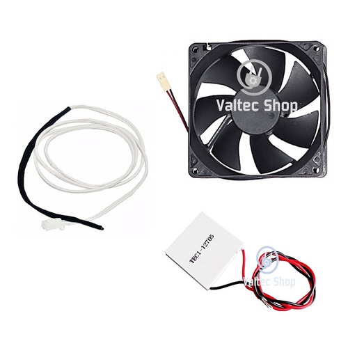 Pastilha peltier + sensor + cooler purificador latina puritronic pa355 ...