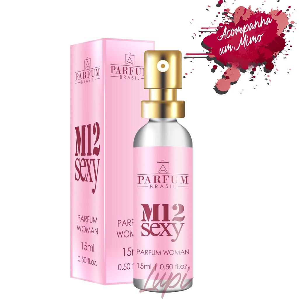 Perfume M12 Sexy 15ml Parfum Brasil | Shopee Brasil