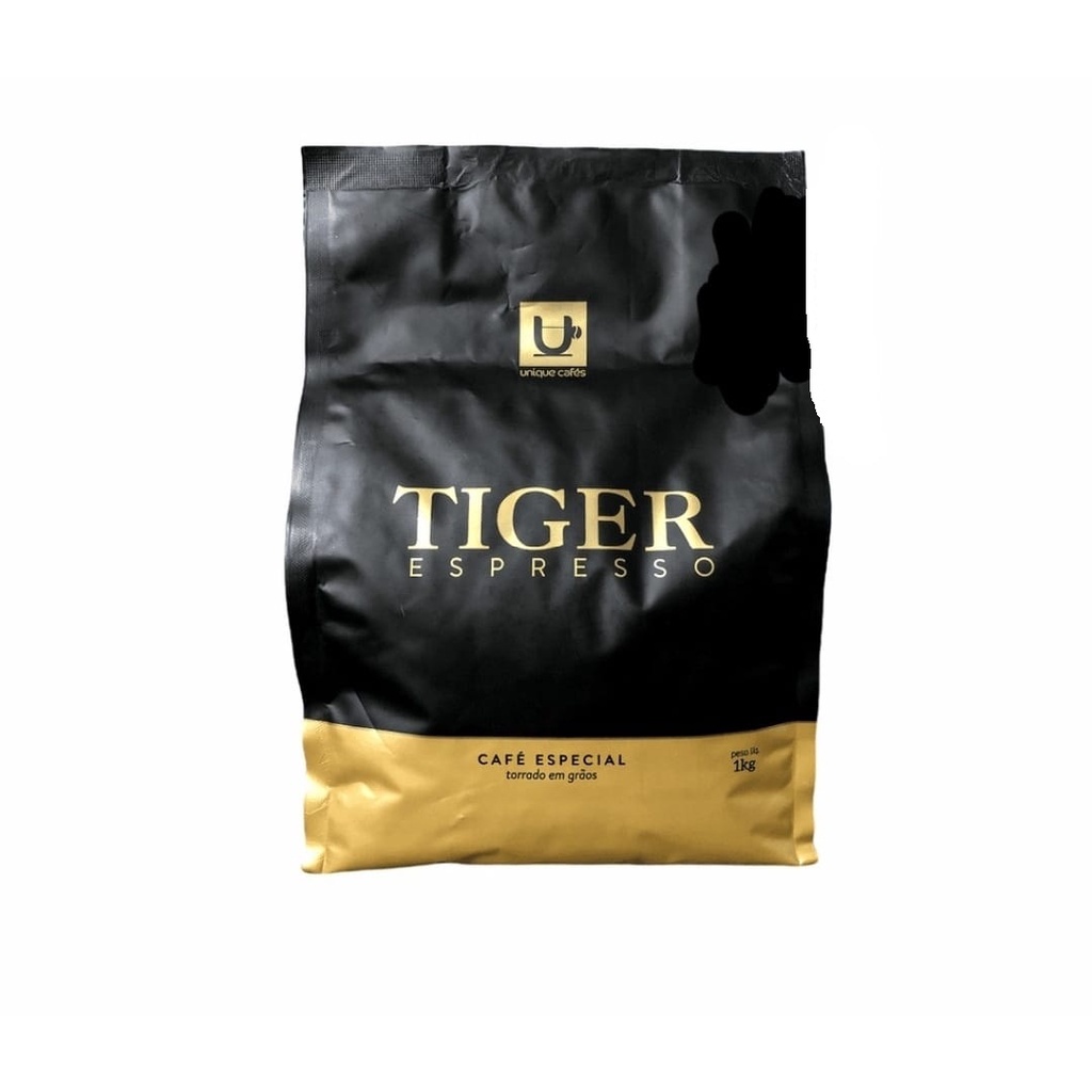 Cafe Em Grao Torrado Unique Tiger Especial 1kg | Shopee Brasil