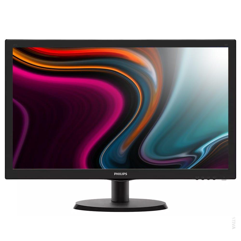 Monitor Philips 223V5L 22" Wide VGA | Shopee Brasil