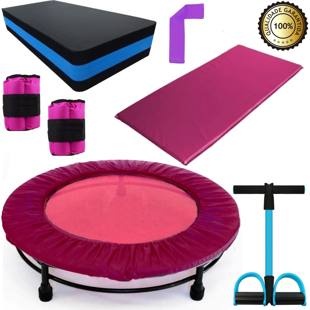 Kit Aeróbico para treino de Ginástica com Mini Jump | Shopee Brasil