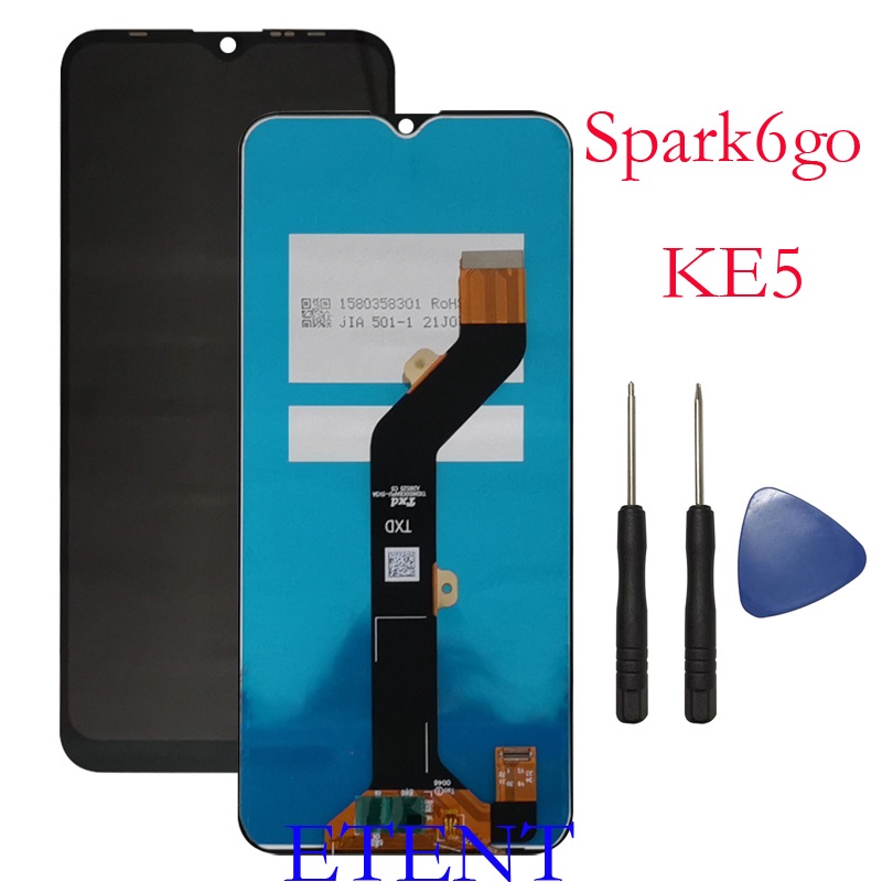 Tela Frontal Display LCD Touch Completo Para Tecno Spark 6 Go KE5 ... Tela Frontal Display LCD Touch Completo Para Tecno Spark 6 Go KE5 ...