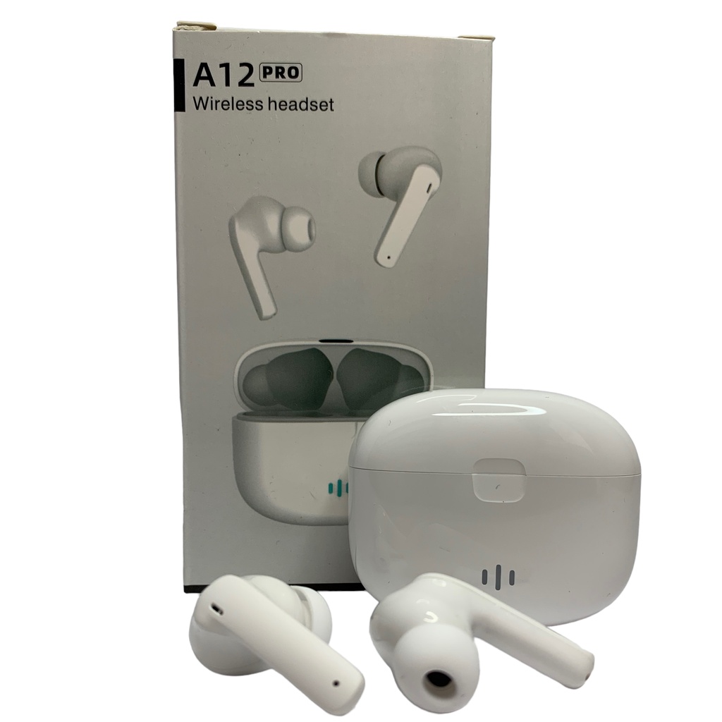 Fone de Ouvido Tws A12 Pro Game Bluetooth 5.2 Subwoofer | Shopee Brasil