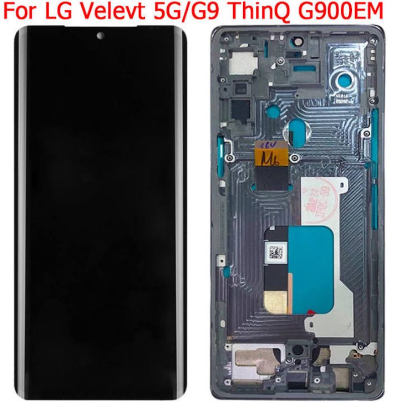 Tela Frontal LG G9 LM-G900N Peça Original Touch Display LCD Pronta ...