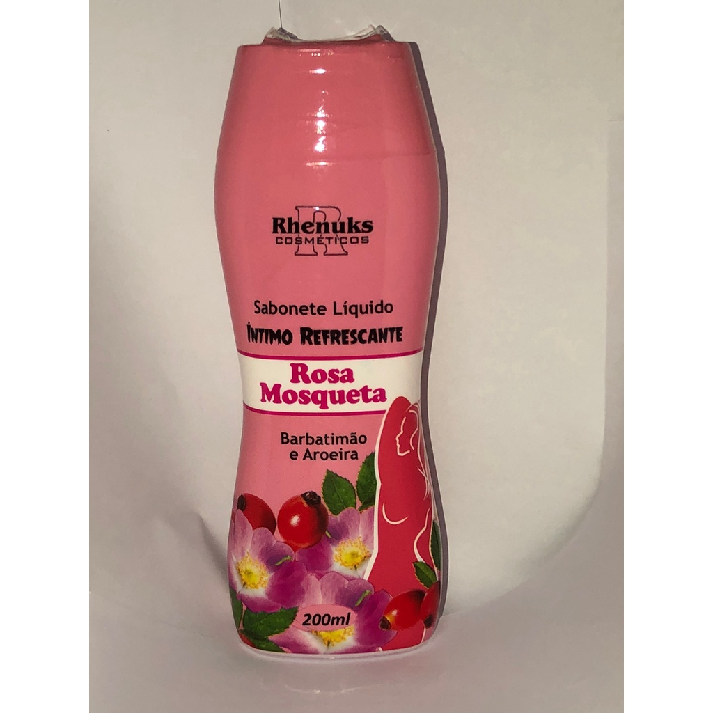 Sabonete Intimo Rosa Mosqueta 200ml Rhenuks | Shopee Brasil