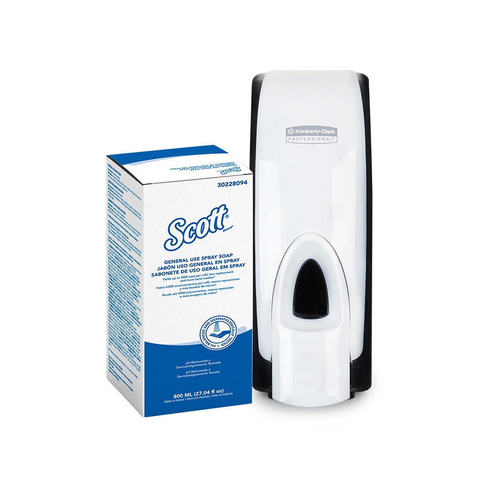Dispenser Manual Mod e Sabonete Scott Spray 800ml | Shopee Brasil