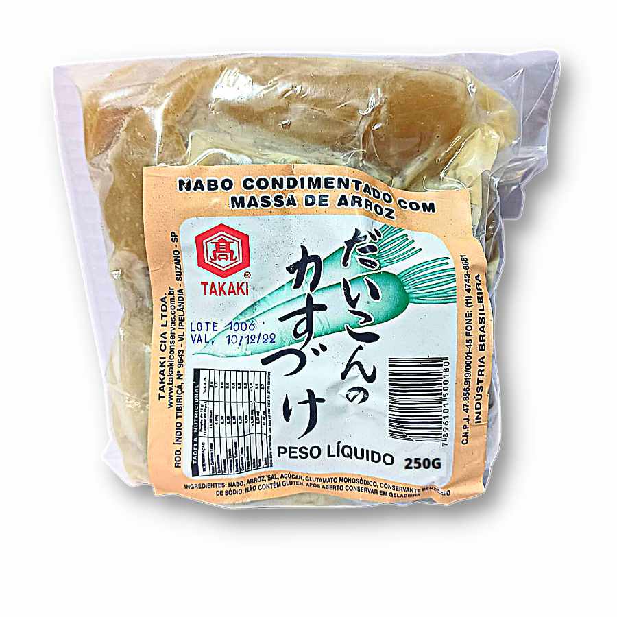 NABO EM CONSERVA DAIKON KASU ZUKE 250GR | Shopee Brasil