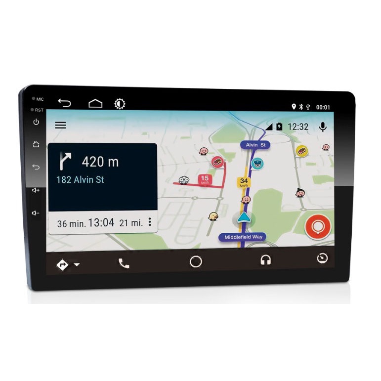 Central Multimídia Mp5 E-tech 9 Polegadas Slim Car Play | Shopee Brasil