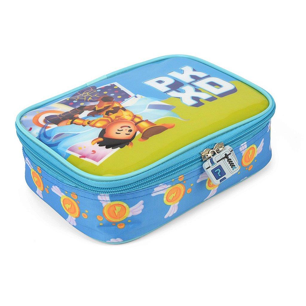 Estojo Luxcel PKXD Box 100 Pens Azul | Shopee Brasil