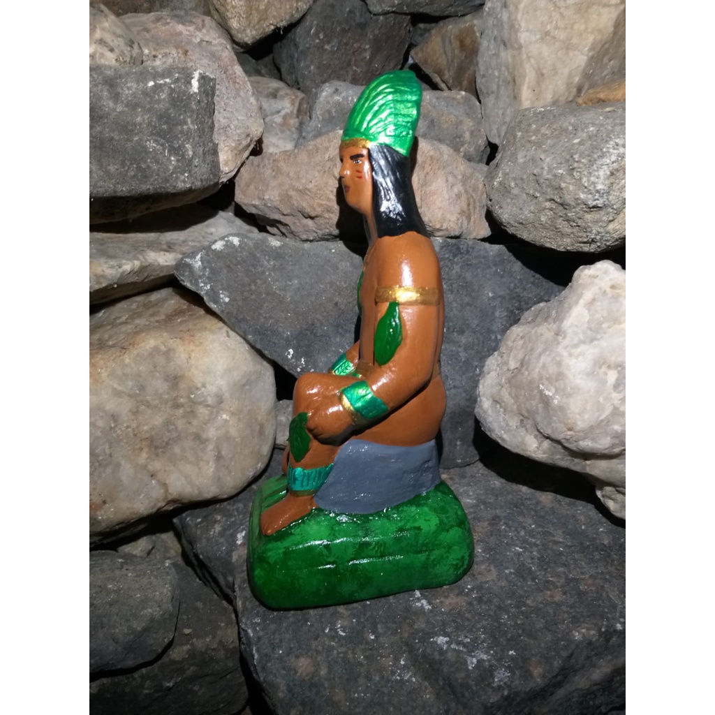 Imagem Caboclo Sete Folhas | Shopee Brasil