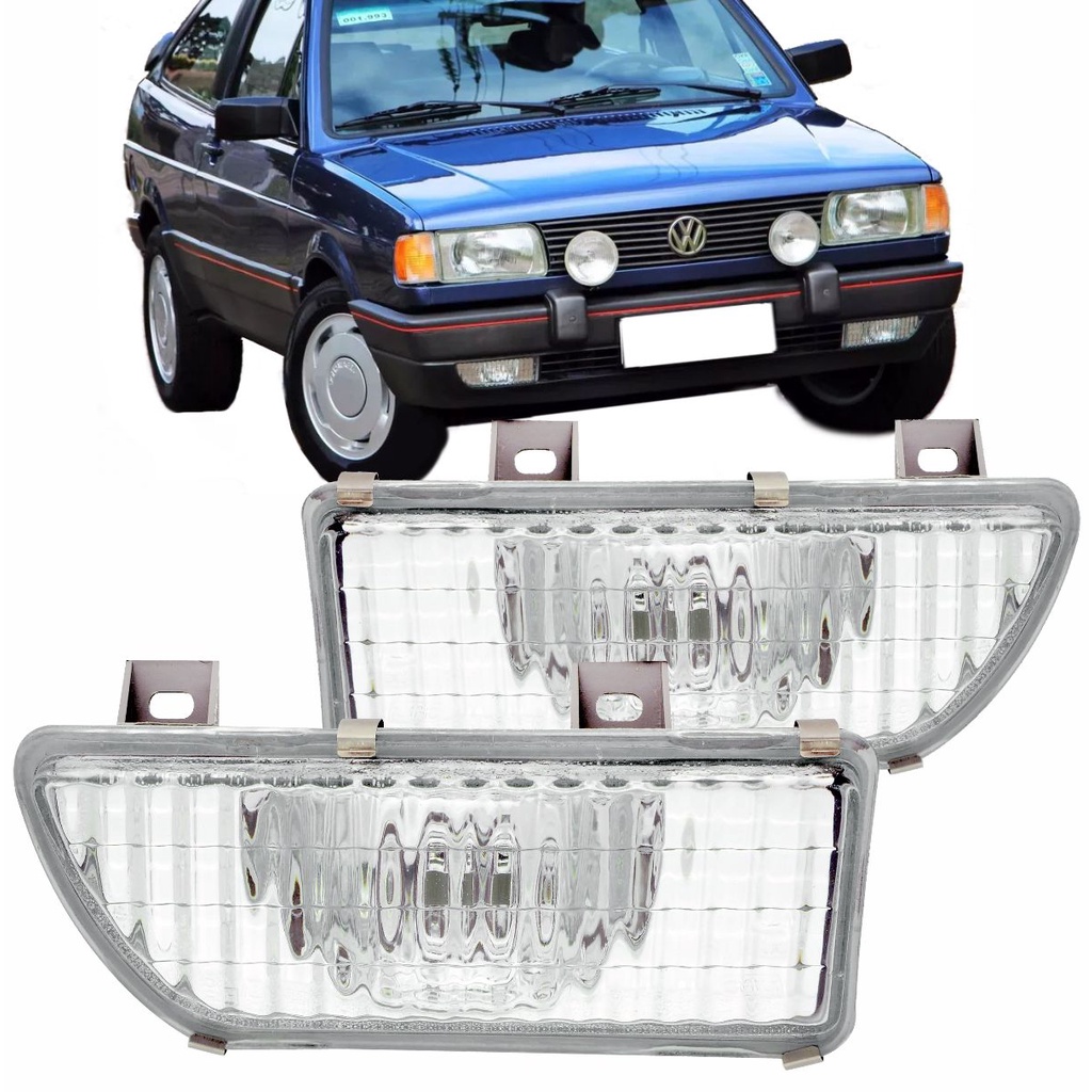 Par Farol Aux Milha Gol Saveiro Quadrado G1 87 88 A 94 Vidro ...