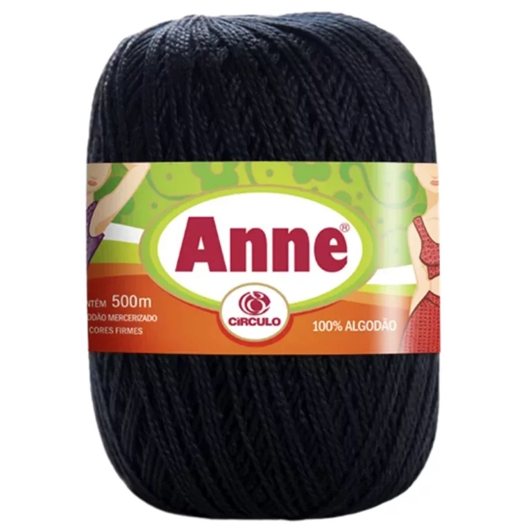 Linha Anne 500 - 8990 - Preto | Shopee Brasil