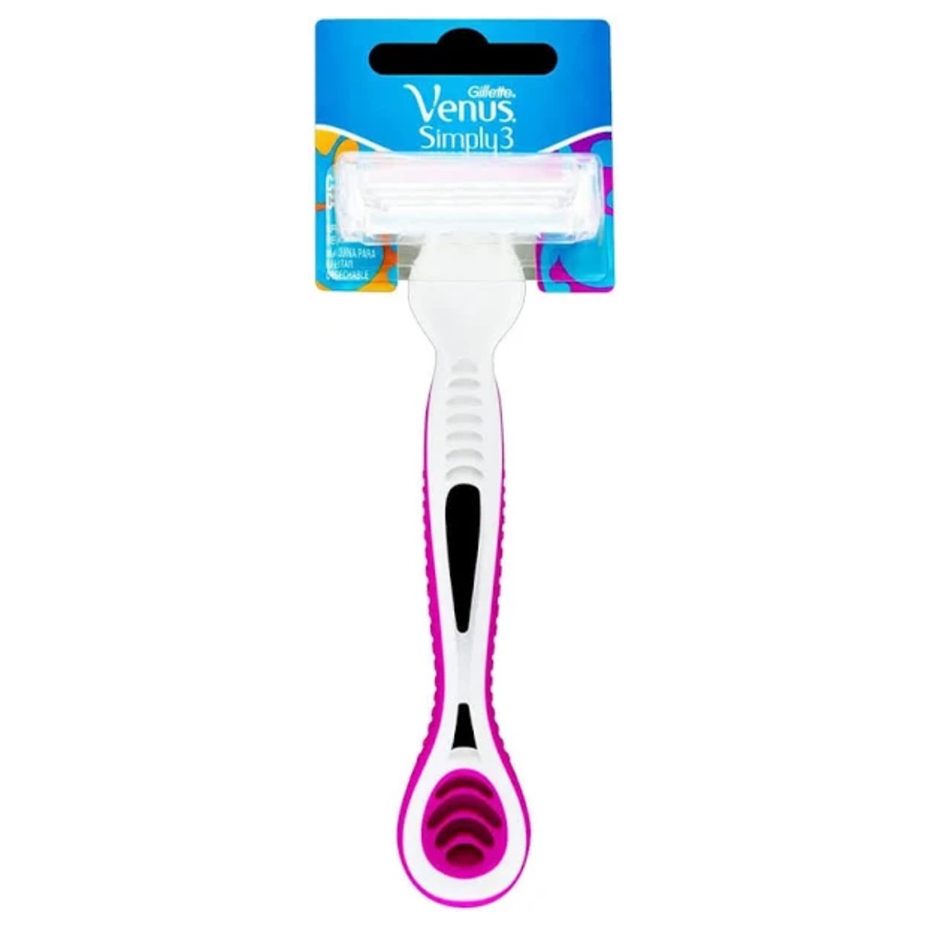 Prestobarba Venus Simply 3 Gillette | Shopee Brasil