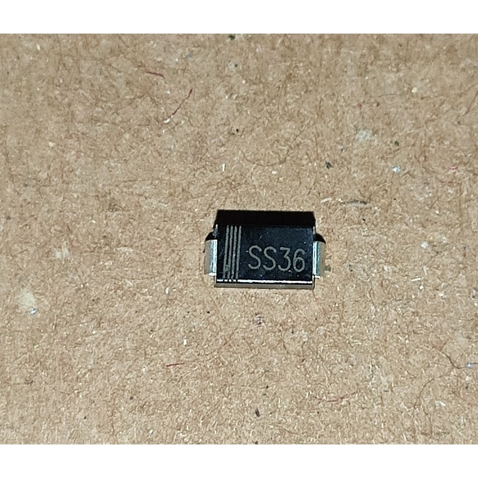 Diodo Ss36 Diodo 60v 3a Sk36 Smd (5 unidades) | Shopee Brasil