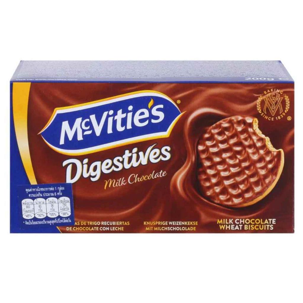 Biscoito Digestive McVitie?s, Chocolate, Pacote 200g | Shopee Brasil