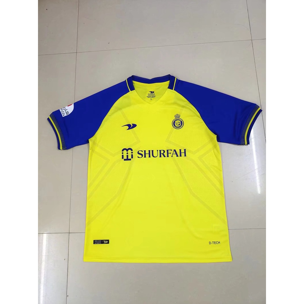 Al Nassr 22 23 Camisa De Futebol Riyadh Saudi 2022 2023 Ronaldo Cr7 S