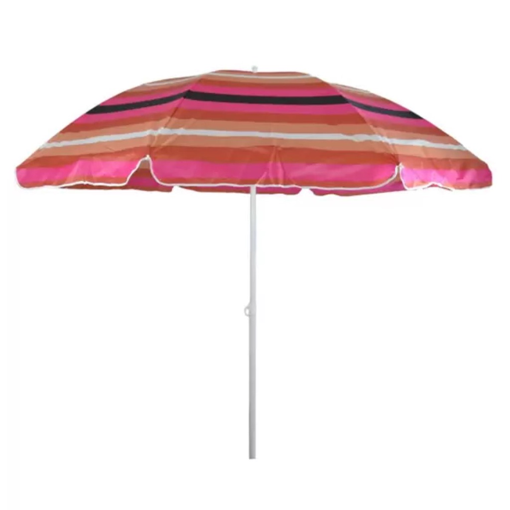 Guarda Sol 2,40m Material Nylon Estampa Vermelha Importway | Shopee Brasil