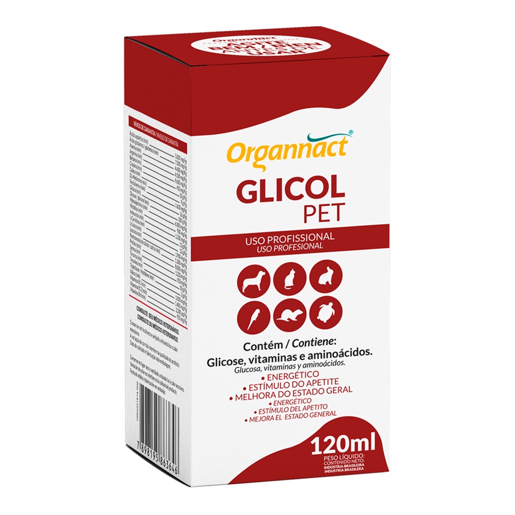 Glicol Pet Suplemento - 120 ml | Shopee Brasil