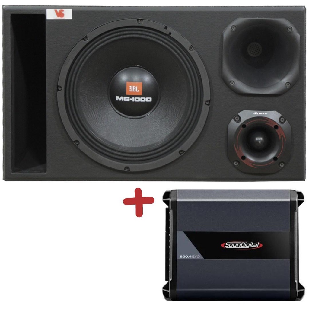 Caixa Trio 12'' JBL 12MG1000 + HDI300 + 5HI300 + Soundigital | Shopee Brasil