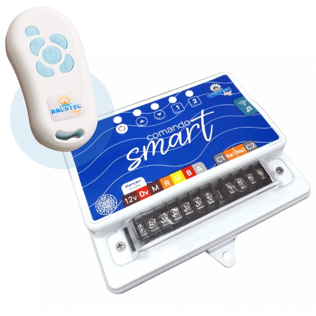 Central de Comando RGB Smart Wi-Fi para Iluminação de Piscina ...