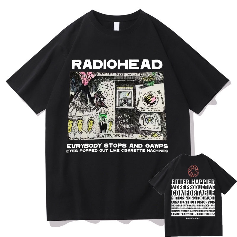 Radiohead Evrybody Stops and Gawps Eyes Popped Out Like Cigarette ...