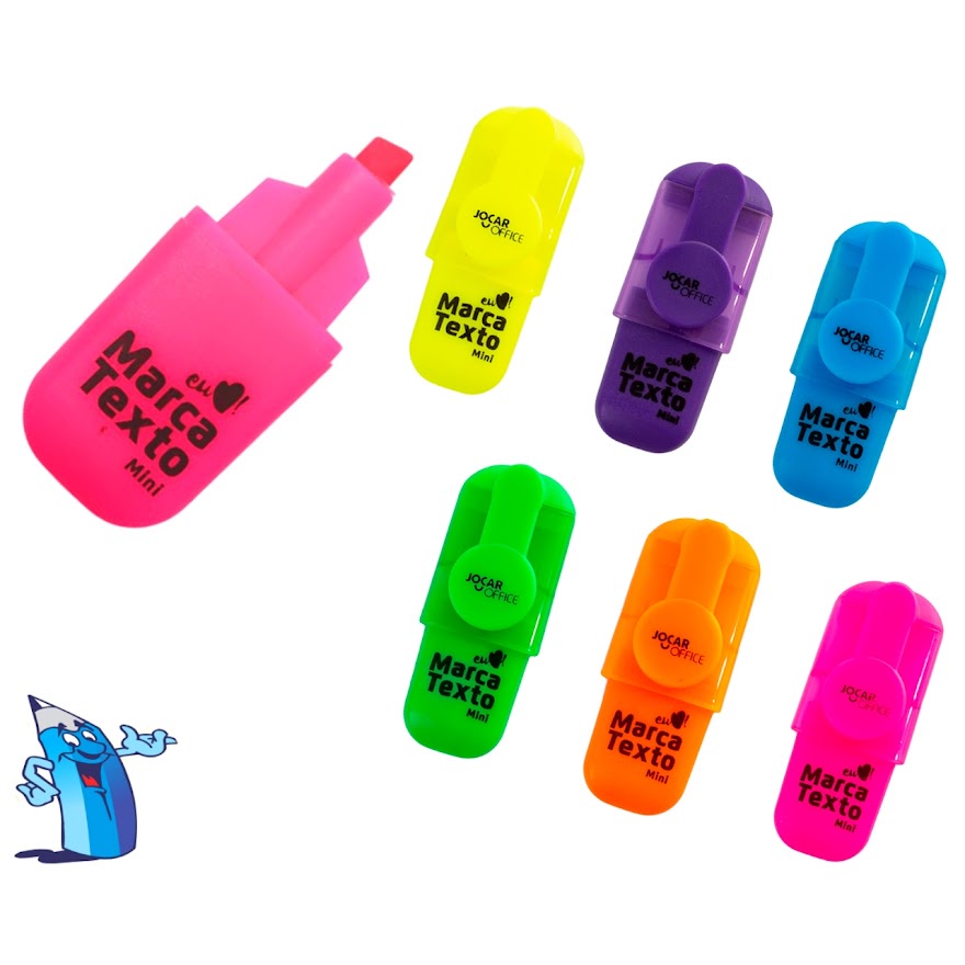 MINI MARCA TEXTO JOCAR OFFICE | Shopee Brasil