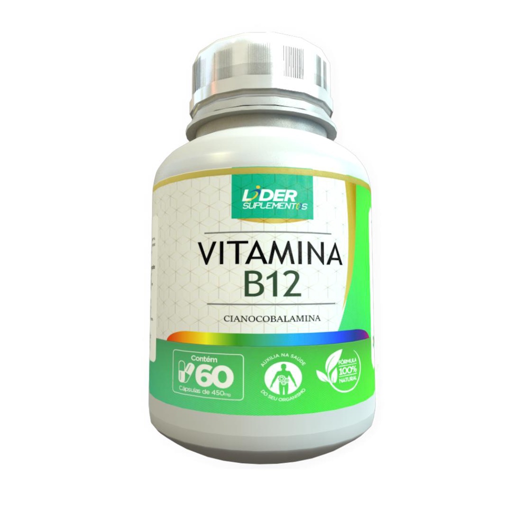 Vitamina B12 - 60 Cáps De 500Mg | Shopee Brasil