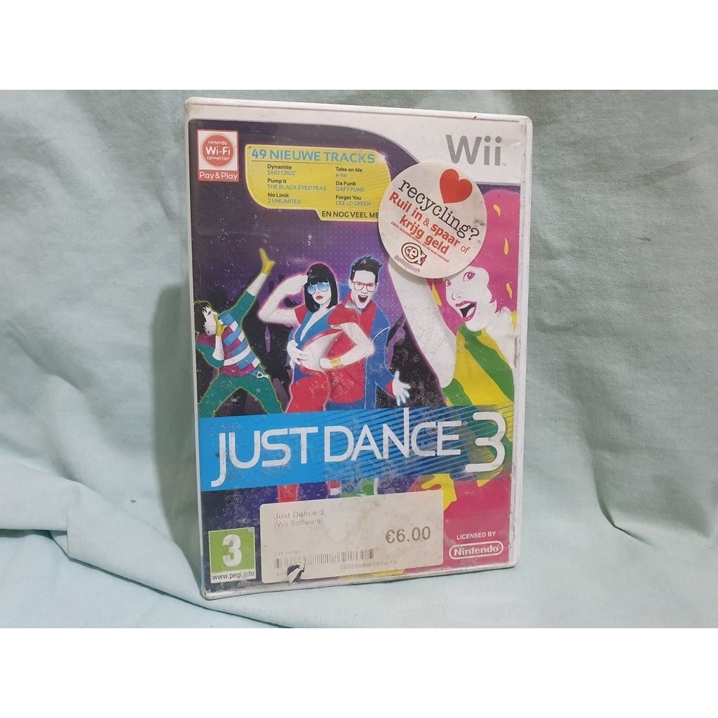 Nintendo Wii Just Dance 3 Original | Shopee Brasil