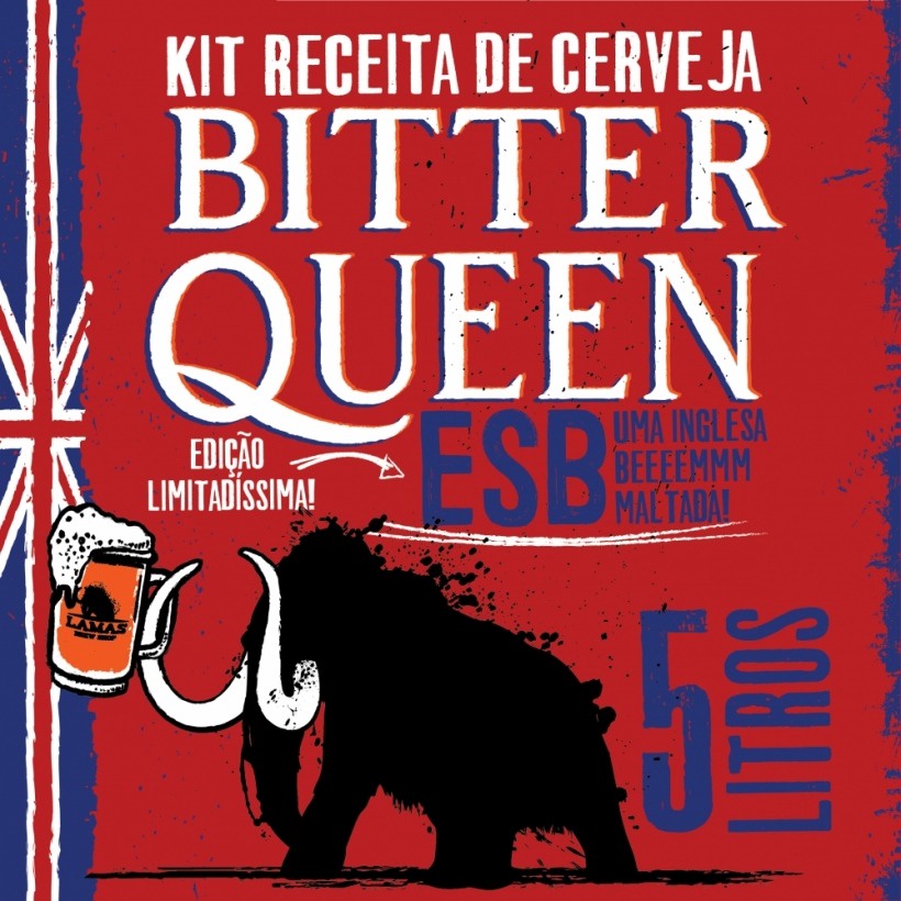 Kit Receita de Cerveja ESB - Bitter Queen 5L | Shopee Brasil