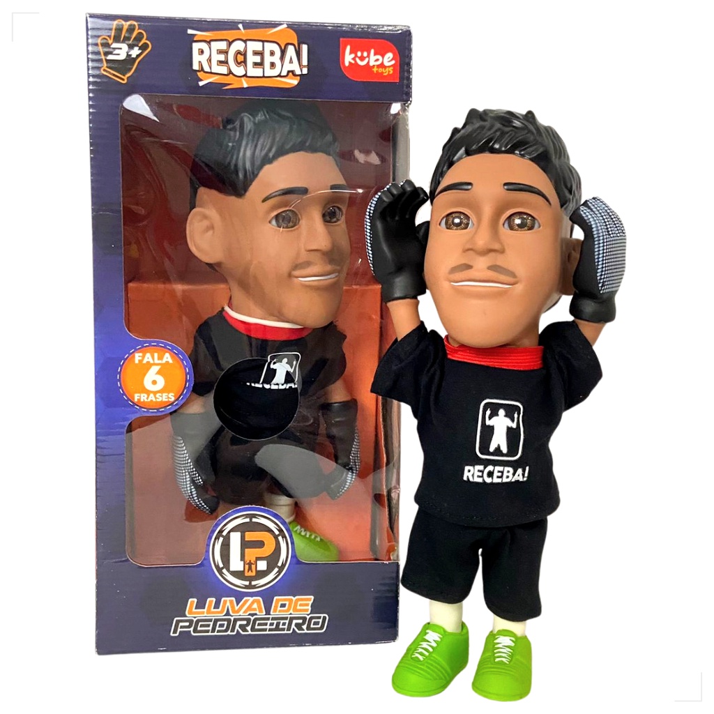 Boneco Luva De Pedreiro Com Som Fala 6 Frases 27cm Original Kube Toys ...