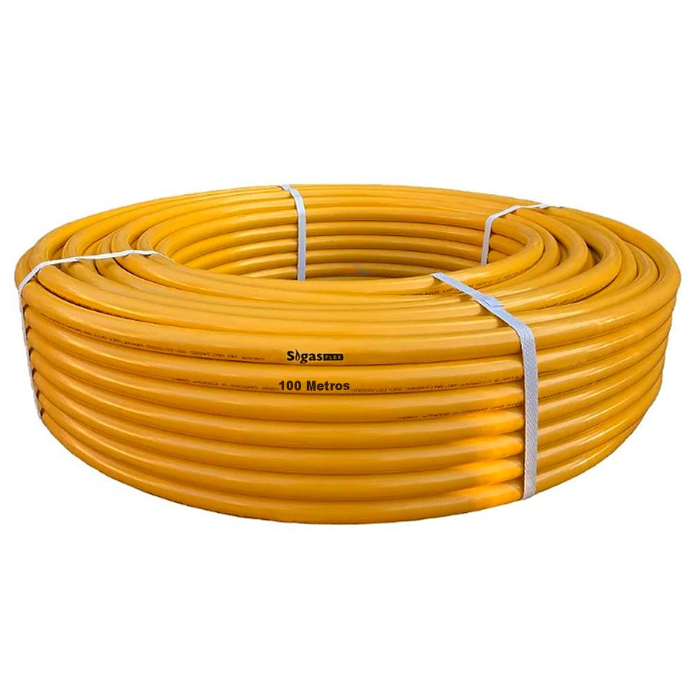 Tubo Pex Flex Amarelo UV 16MM Rolo com 100M - Sigas | Shopee Brasil
