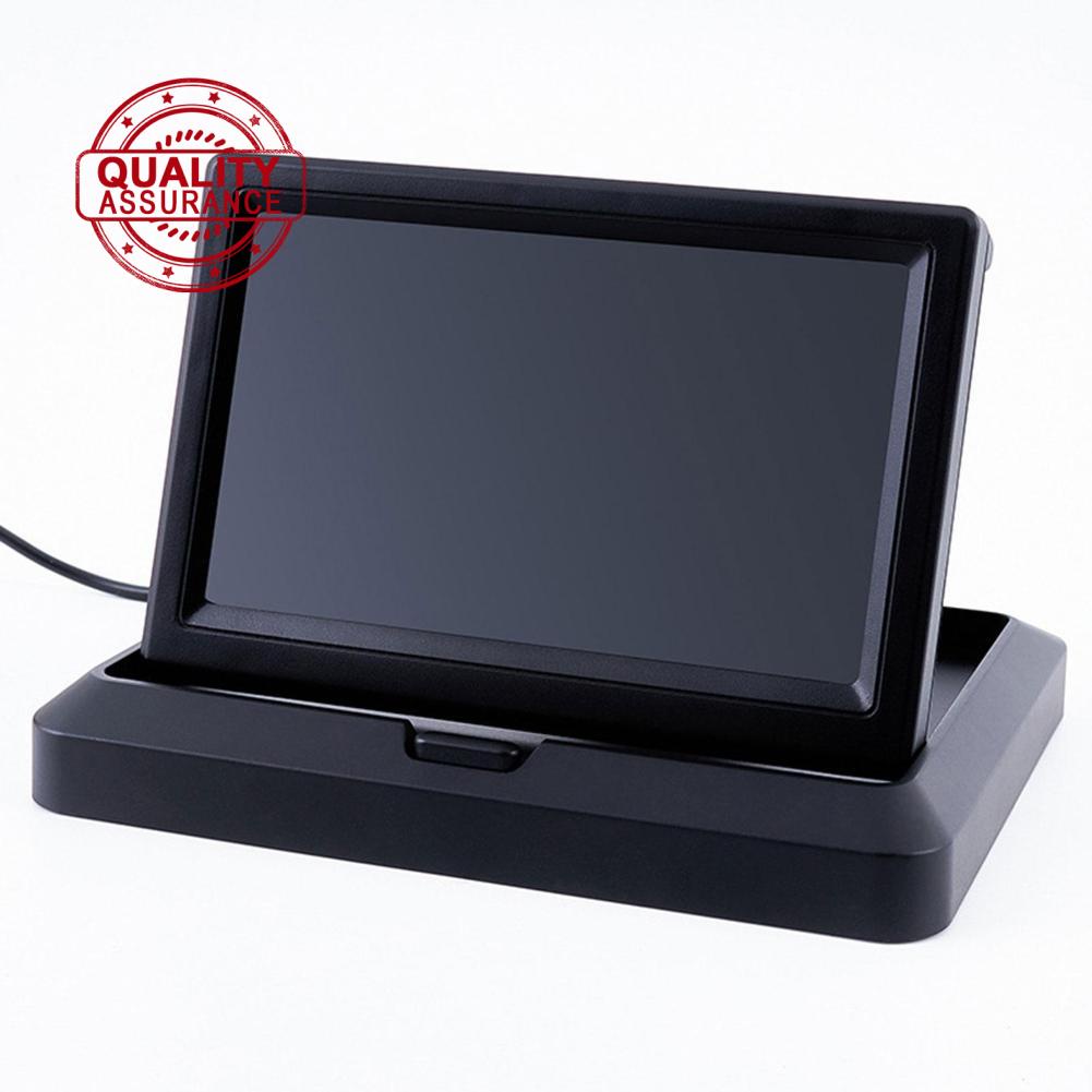 Tela Do Monitor De Carro De 5.0 " Para Visão Traseira Câmera TFT LCD HD ...