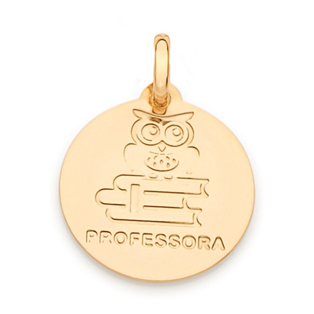 Pingente Símbolo Profissão Professora Rommanel 542378 Vb | Shopee Brasil