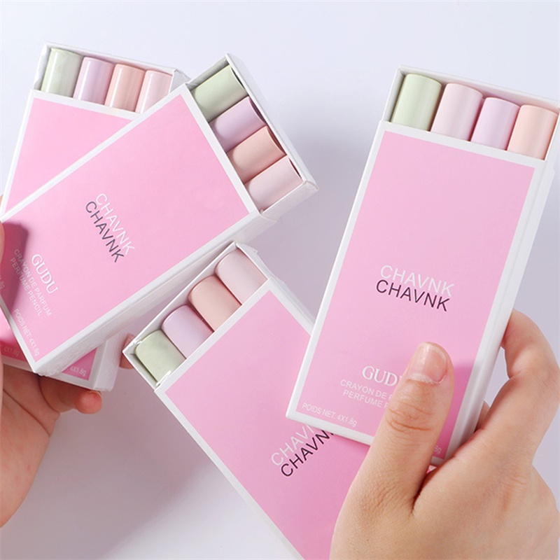 CS 1PCs Portable Solid Stick Perfume Mild Long Lasting Aroma Fragrance ...