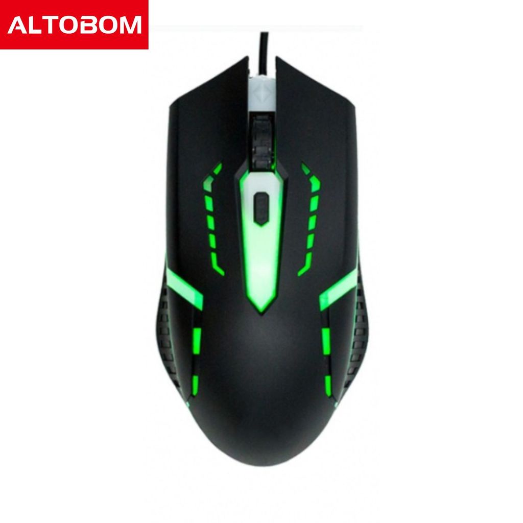 Mouse Gamer Usb 3200Dpi Led RGB Ajustável Com Fio KA-609 | Shopee Brasil
