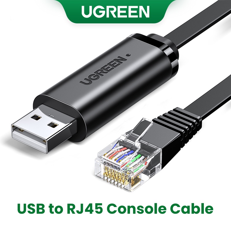 Cabo De Console Ugreen USB Para RJ45 RS232 Adaptador Serial Roteador Cisco 1.5m RJ 45 8P8C ...