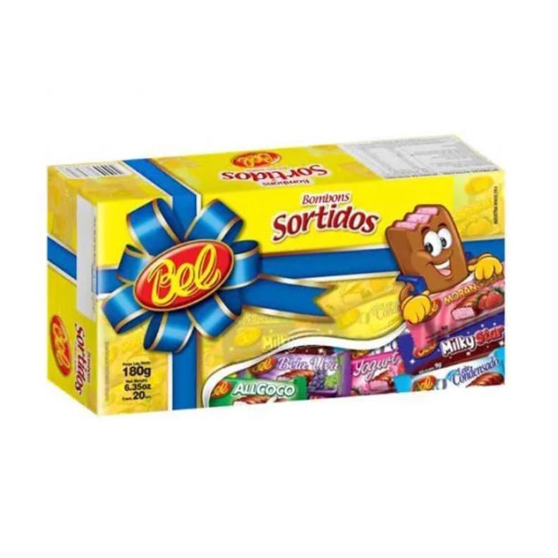 Caixa Bombom Sortido Bel - 180g | Shopee Brasil
