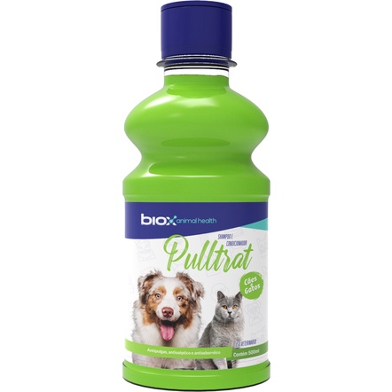 BIOX SHAMPOO E CONDICIONADOR ANTIPULGAS PULLTRAT 500 ML | Shopee Brasil