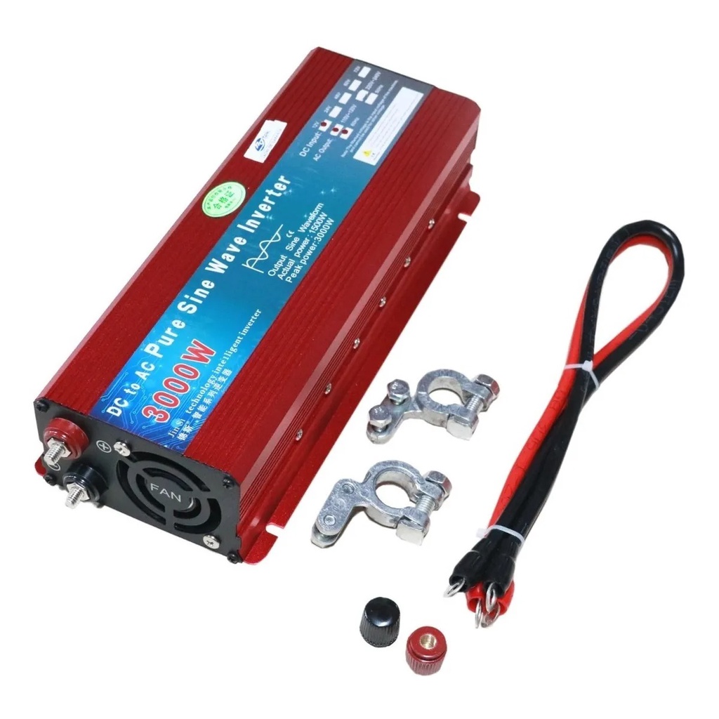Inversor De Tensão Onda Senoidal Pura 3000w 12v 110v 60hz | Shopee Brasil