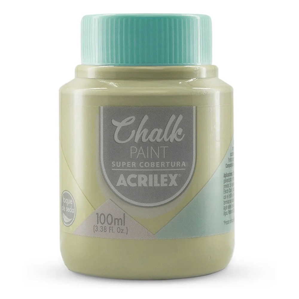 Tinta Chalk Paint Acrilex 100ml 839 Moscatel | Shopee Brasil