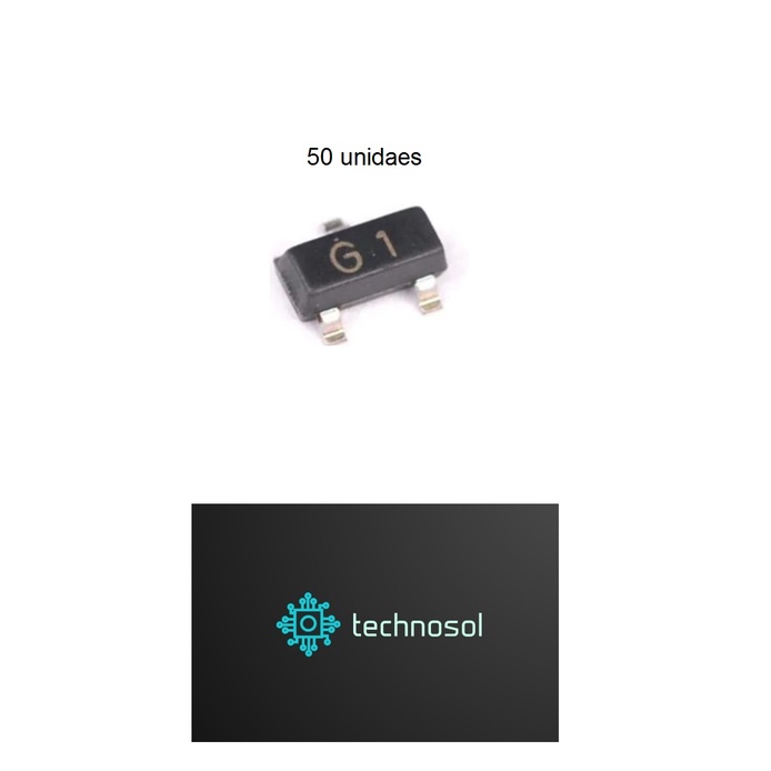 Tranistor 2N5551 MMBT5551 SMD (5 unidades) | Shopee Brasil