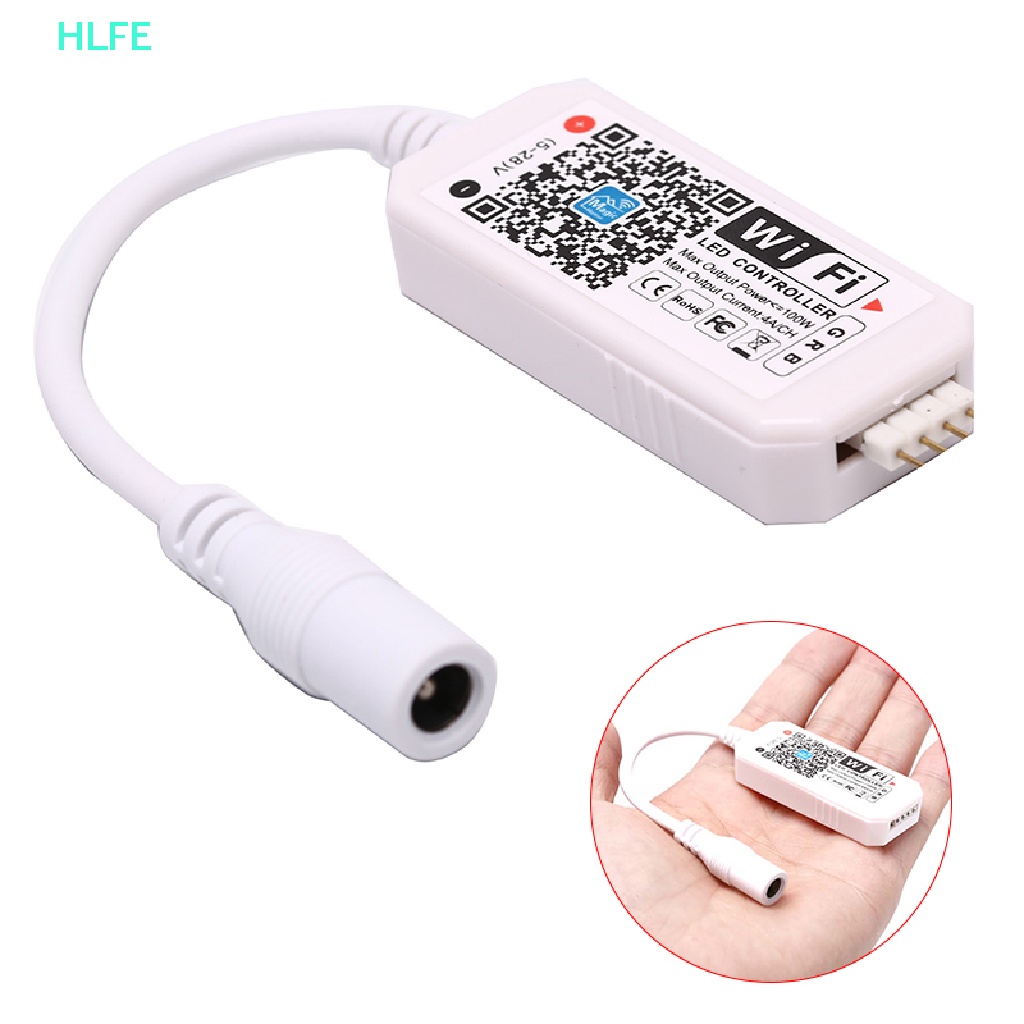 HL LED Controlador WiFi De Voz Inteligente RGB/RGBW Para Fita FE | Shopee Brasil