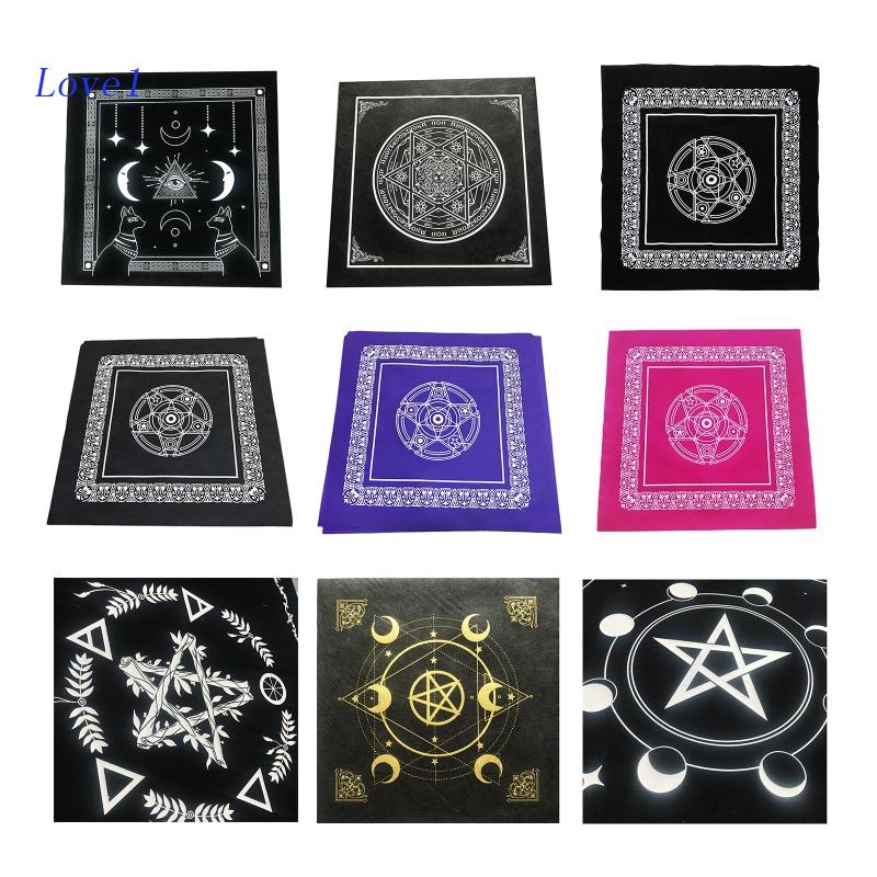 Tarot Card Special Tablecloth Flower of Life Divination Altar Cloth ...