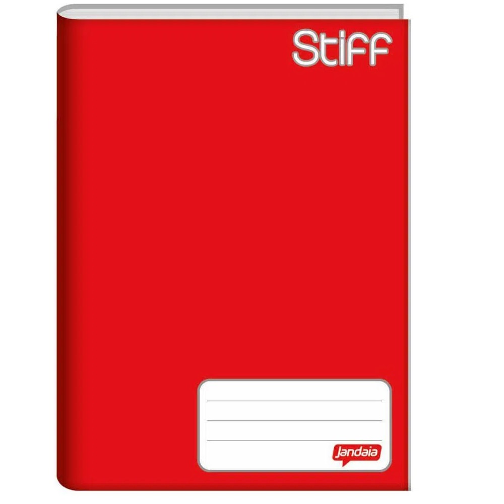 Kit 10 Caderno Brochura Capa Dura Stiff 96 Folhas Jandai | Shopee Brasil